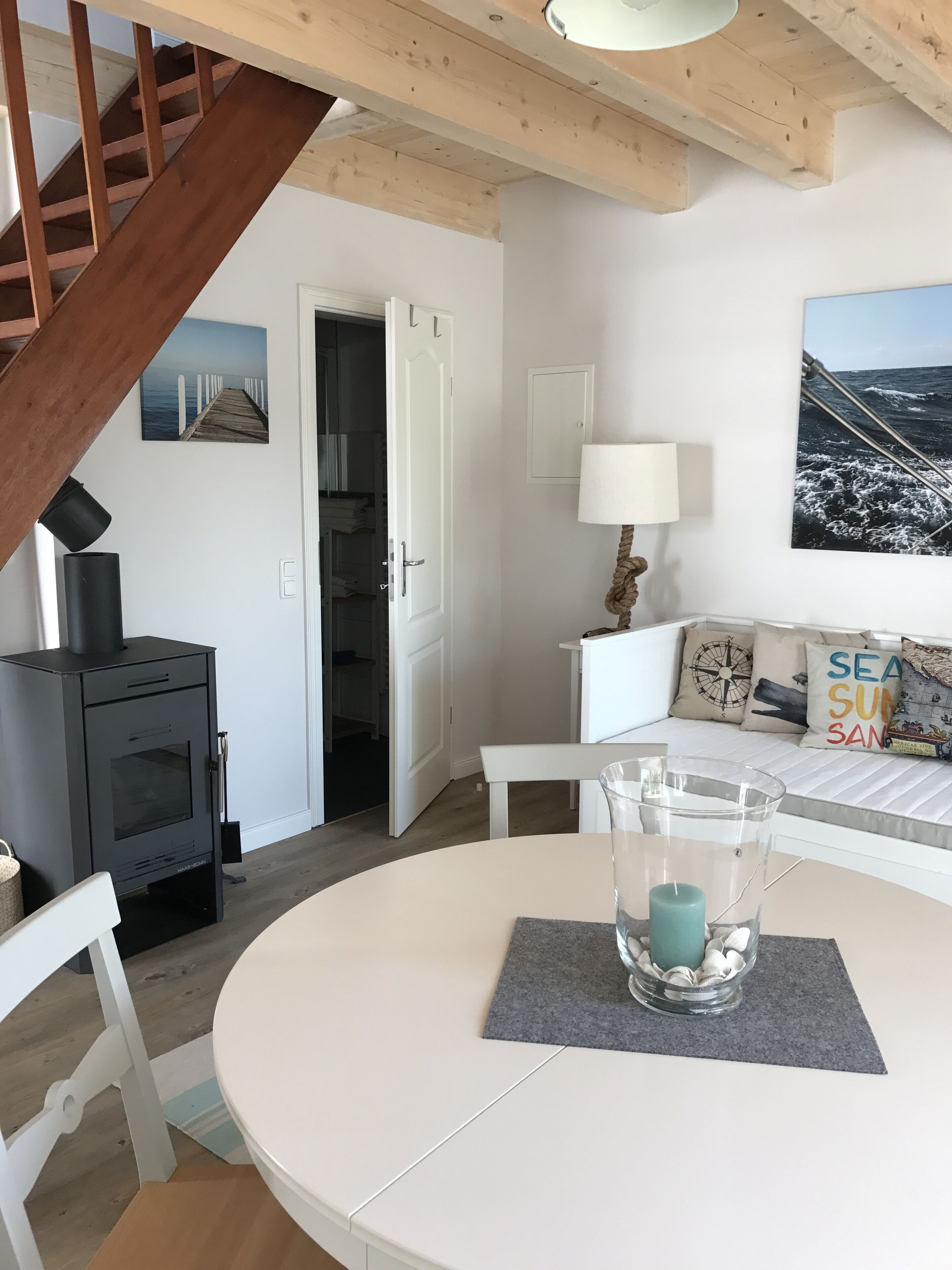 Apartamento, 2 quartos, terraço, vista para o jardim | Wi-fi grátis, roupa de cama fornecida 