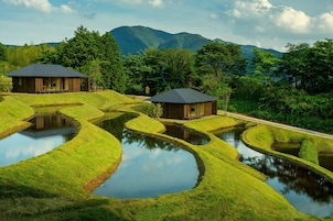 Quarto luxo (Japanese-style Suite, Outdoor BathRB3) | Frigobar, cofres nos quartos, Wi-Fi de cortesia, roupa de cama