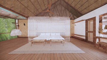 Quarto Standard | Cofre com capacidade para portátil, roupa de cama fornecida