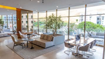 Sala de estar do lobby