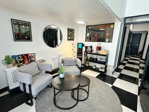 Entrada do alojamento