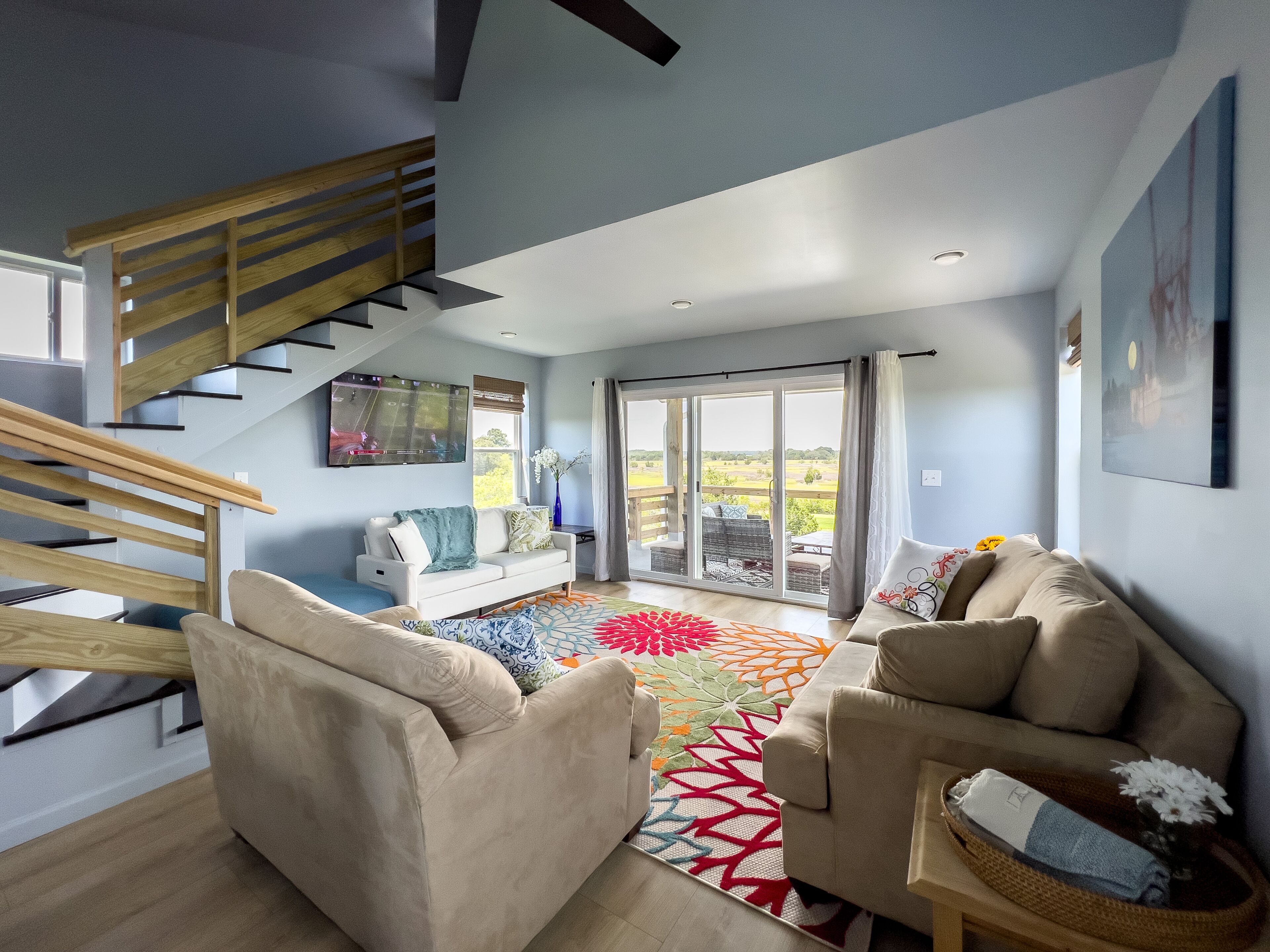 3 Bedroom Marsh & Sunset Views. Non Smoking Home 5 Minutes From Folly Beach. - James Island, SC