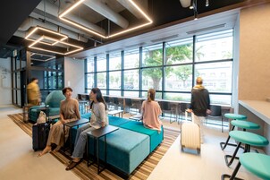 Sala de estar do lobby