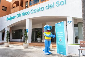 Entrada do alojamento