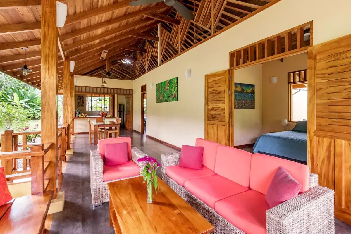 Casa Corazón - Casa Con Jardín Tropical A Pasos Del Mar - Puerto Viejo de Talamanca