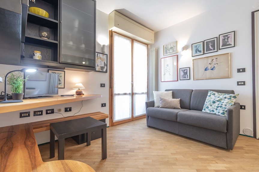 Confortable Appartement Pour 4 Personnes Avec Wifi, Climatisation, Tv Et Terrasse - Fano
