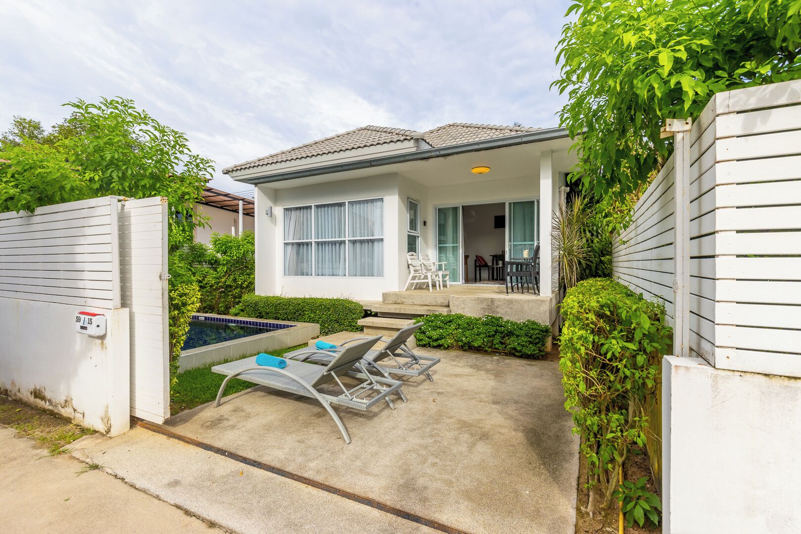 Fachada do alojamento