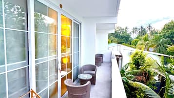 Quarto luxo | Terraço/pátio