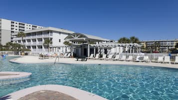 Piscina interior, piscina exterior