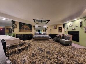 Quarto romântico, 1 cama King, para não fumantes, vista para o jardim | Comodidades do quarto