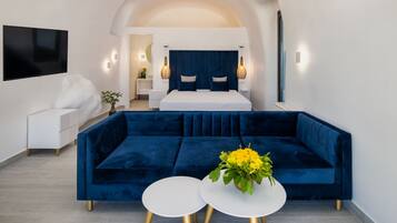 Suite Lua de Mel, piscina privativa | Roupa de alta qualidade, cofre no quarto, quartos insonorizados