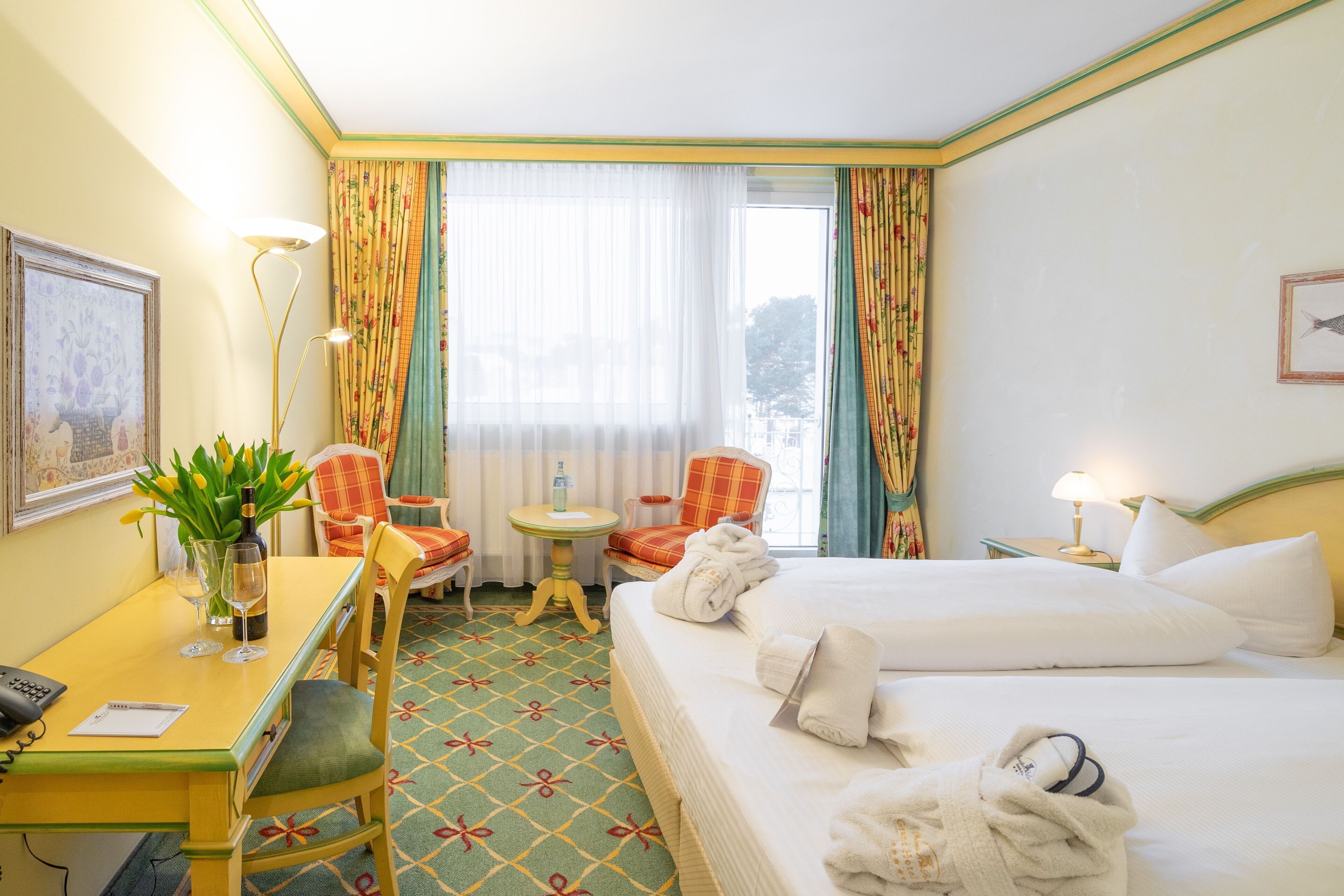 Junior Suite Landseite - Rugard Thermal Strandhotel 4 Sterne Superior - Rügen