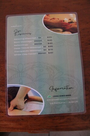 Aromaterapia, massagens musculares profundas, massagens suecas