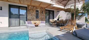 Apartamento de Luxo | Terraço/pátio interior