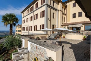 Terraço no piso superior