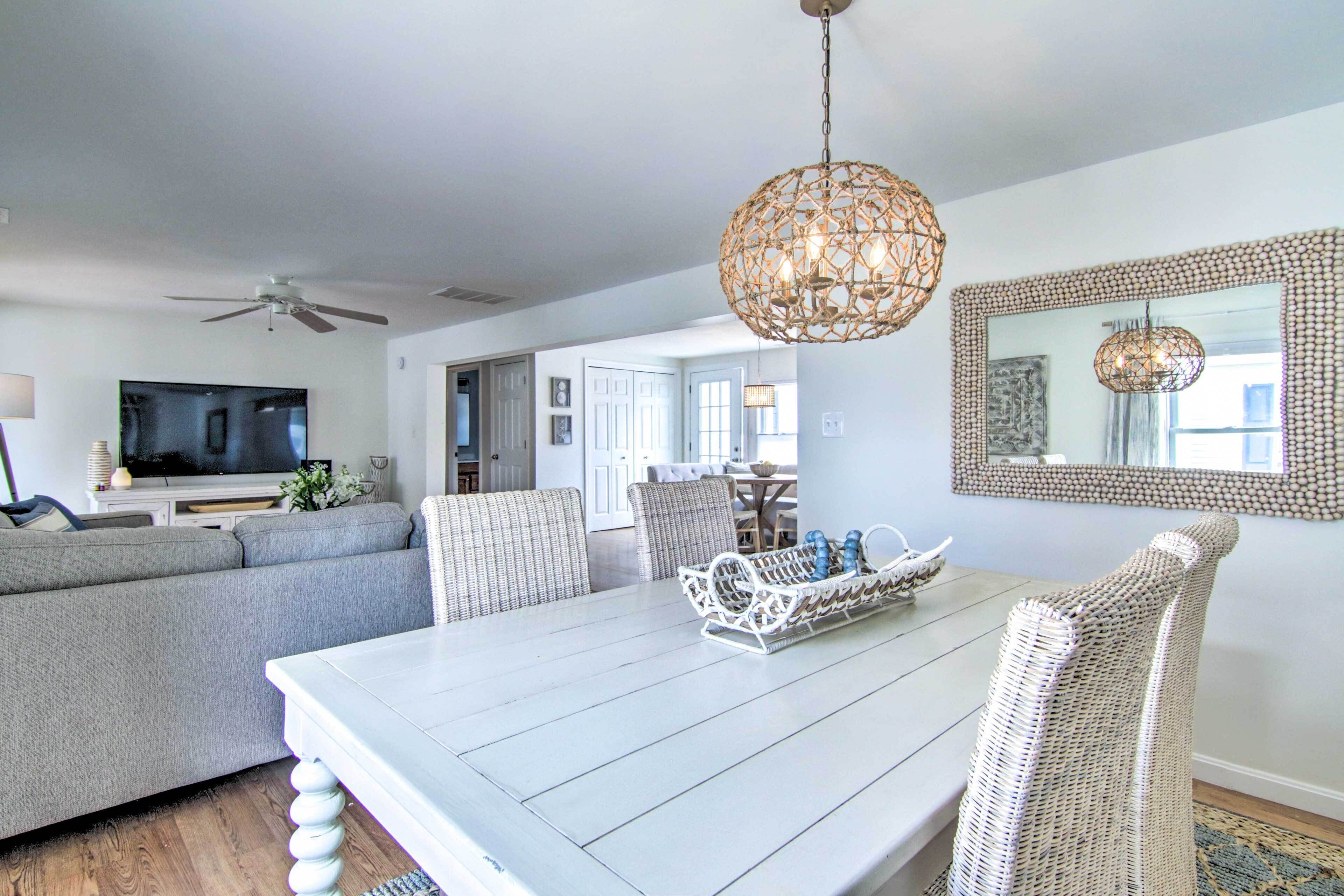 Fire Pit + Views: Canal-front Fenwick Island Home - Fenwick Island, DE