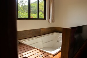 Cabana romântica (Rosa Sul) | Banheira de hidromassagem
