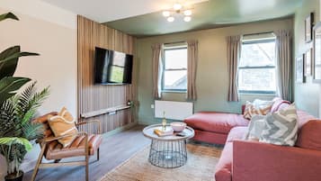 Apartamento superior | 2 quartos, roupas de cama de algodão egípcio, roupas de cama premium