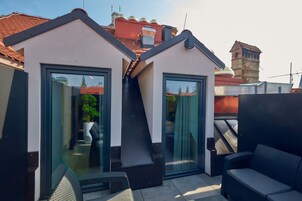 Estúdio Panorâmico | Terraço/pátio interior