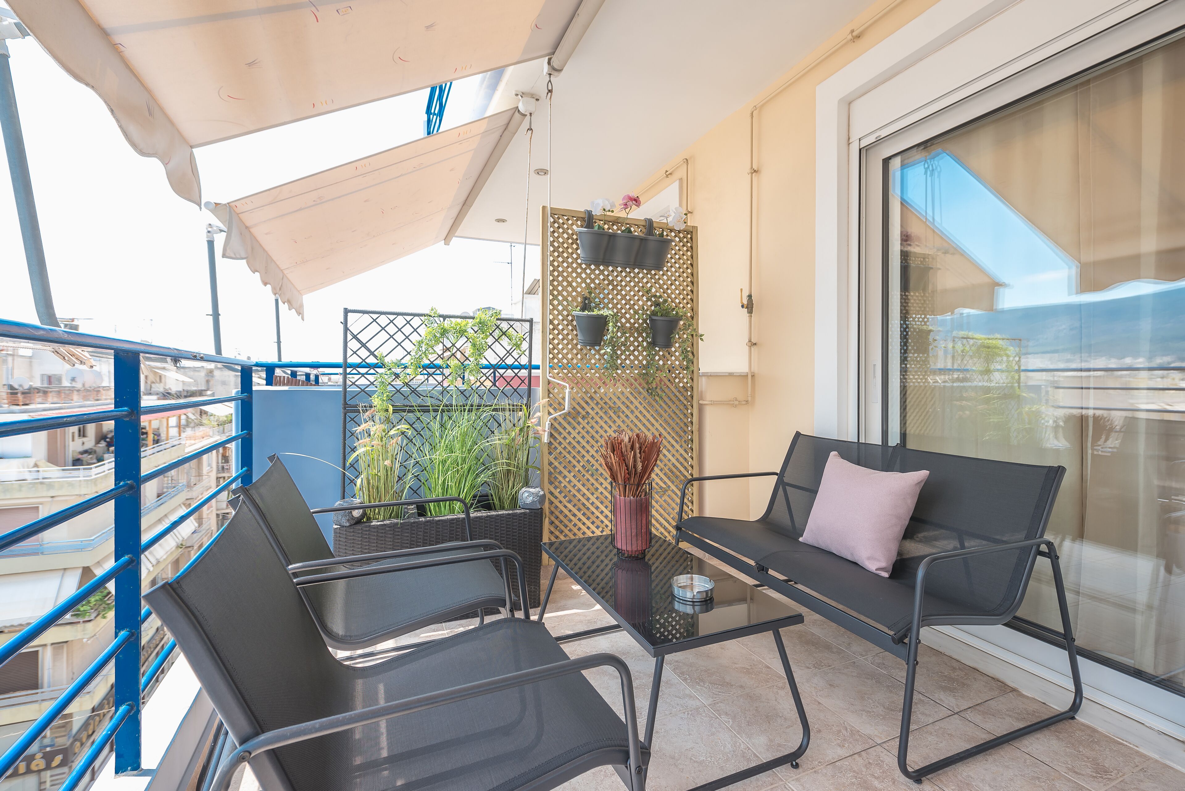 Quarto casal superluxo | Terraço/pátio