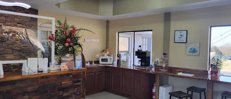 Sala de estar do lobby