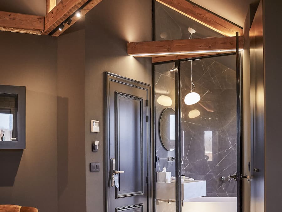 Quarto Design, 1 cama queen-size, não fumadores, Vista para a cidade | Roupa de alta qualidade, camas de colchão Select Comfort