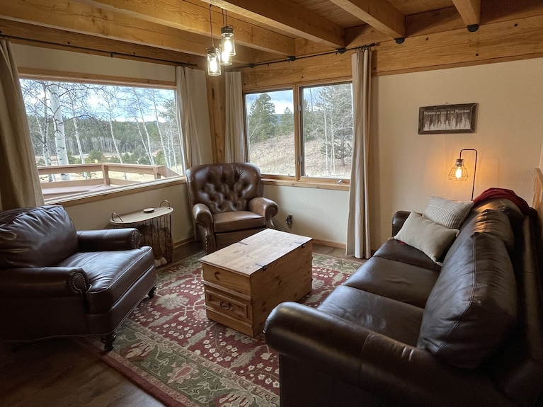 ^^Peakviewcabin, Amazing Views W/ Hot Tub 5 Min From Town-peaceful And Quiet - Woodland Park, CO