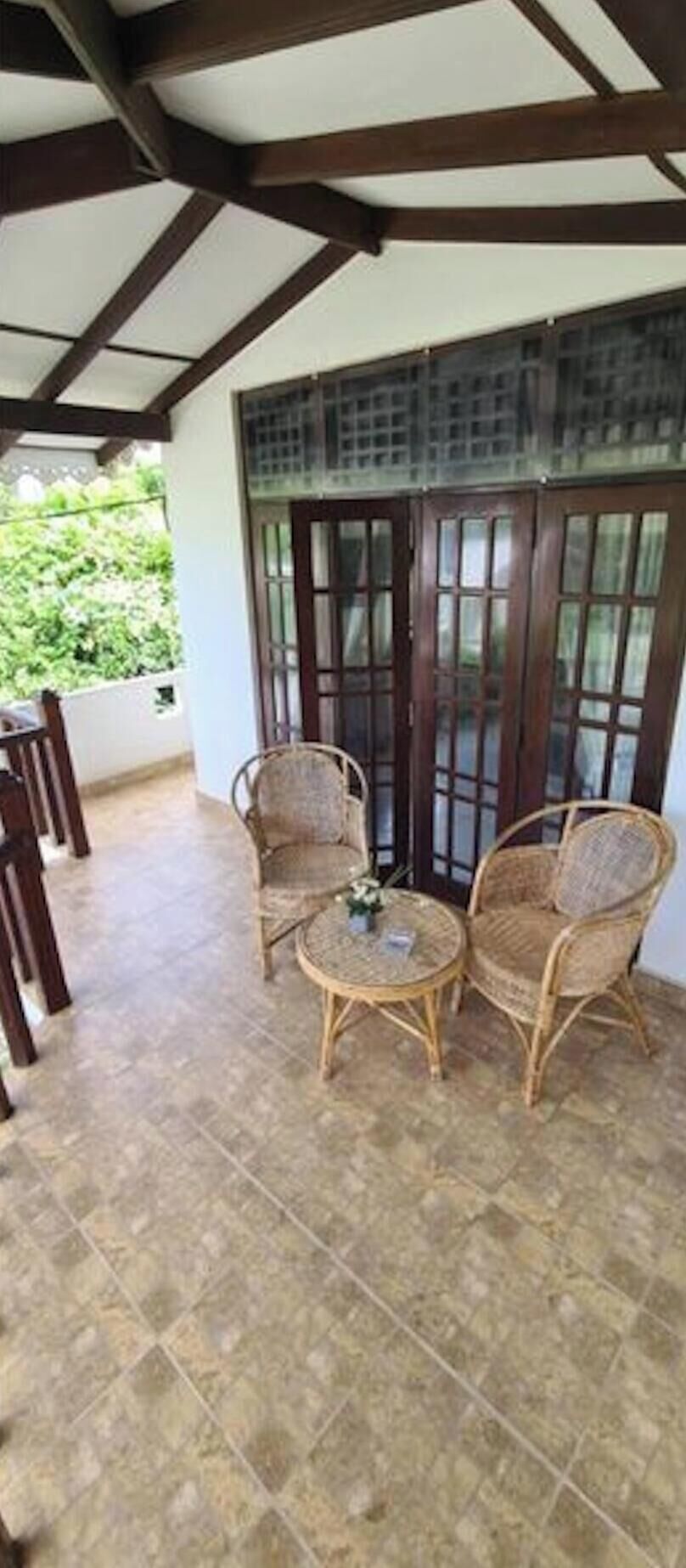 Dormitório Partilhado, 1 quarto, varanda, vista para o jardim | Terraço/pátio interior
