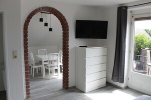 Apartamento clássico | Opções para refeição no quarto