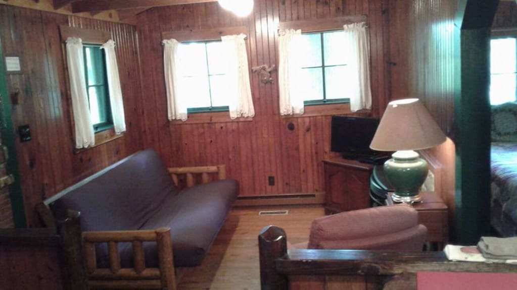 Five Points~lake Hamilton: Cabin#4 ~ 1br W/queen Bed, Futon In Lr, Full Kitchen, Breakfast "Fixins" Provided, Jetted Tub - Hot Springs