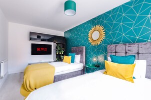 Casa Familiar | 5 quartos, cortinas/cortinados opacos, ferro/tábua de engomar 