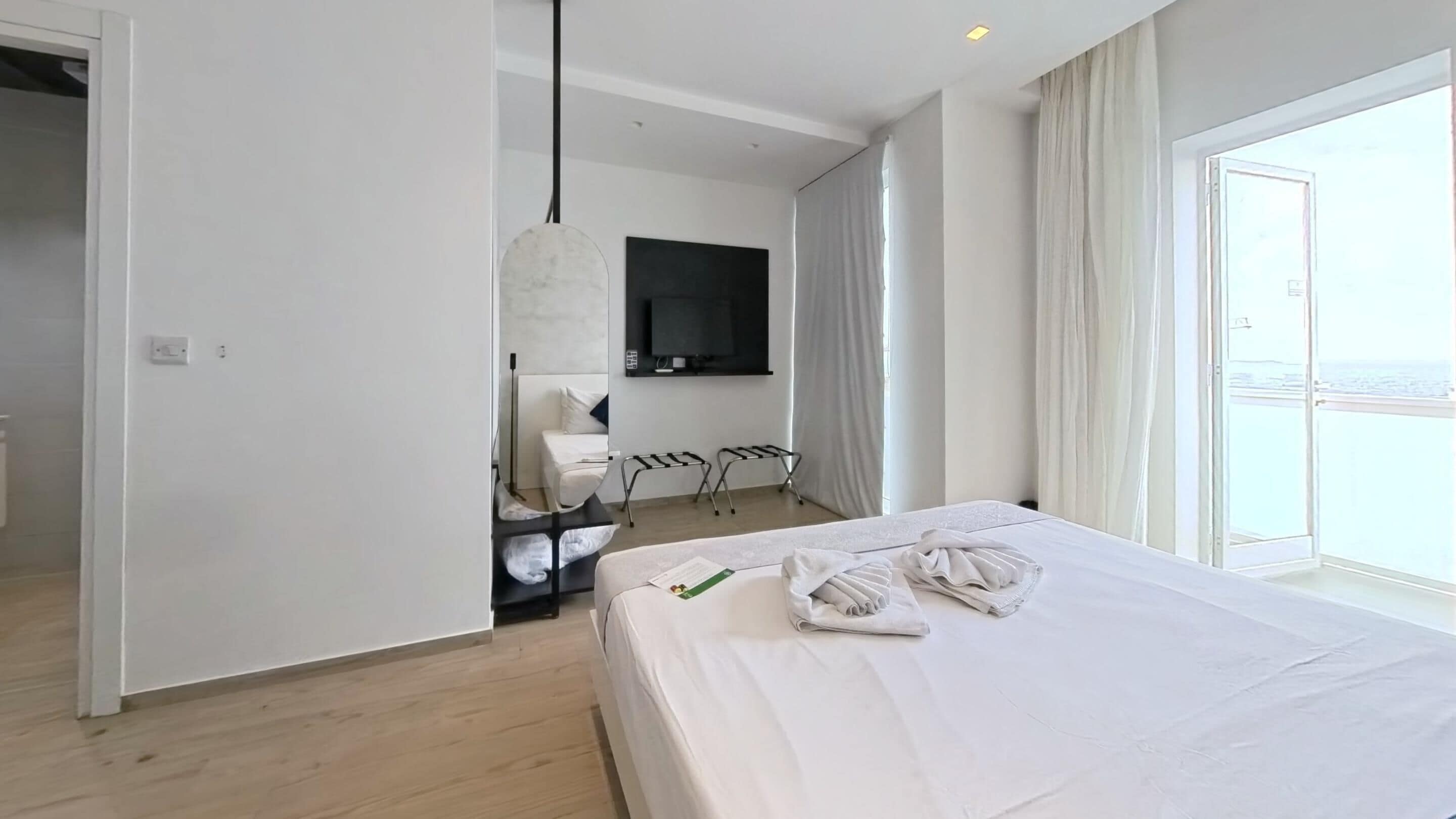 Penthouse 1 | Cortinas/cortinados opacos, quartos insonorizados 