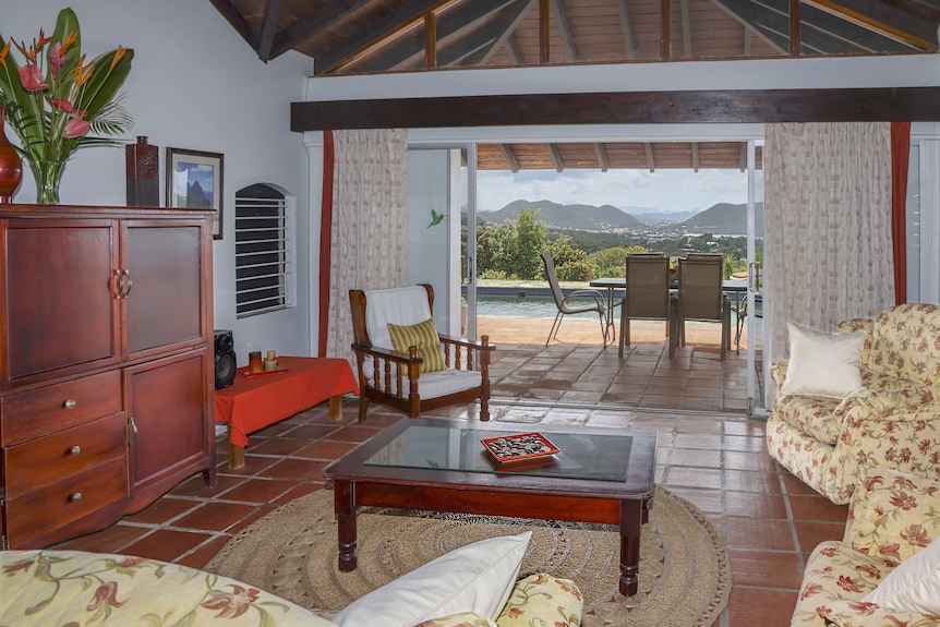Spanish-style Ocean View Villa Set In Garden - Calypso Court - Saint Lucia