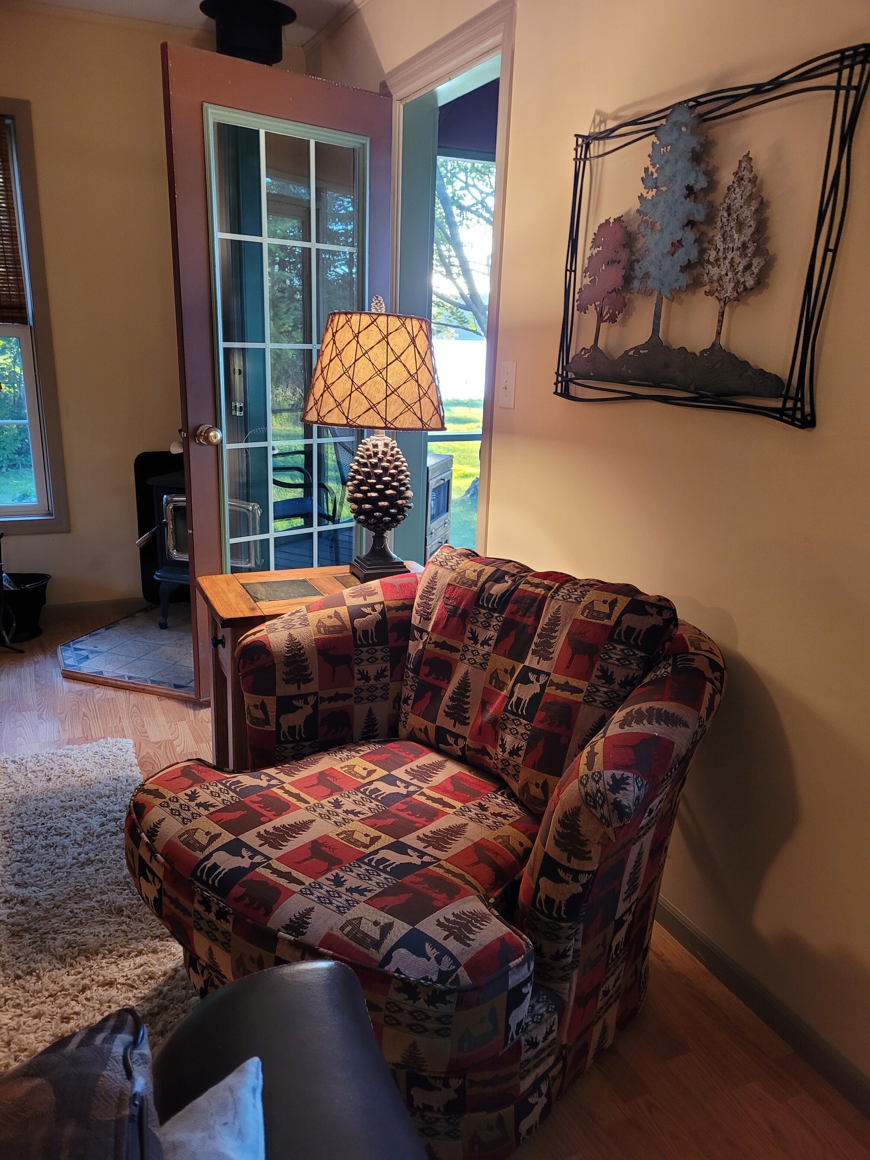 Park And Ride-lucky Charlie Is On Atv/snowmobile Trail And Fish Lake Winter. - Winter, WI