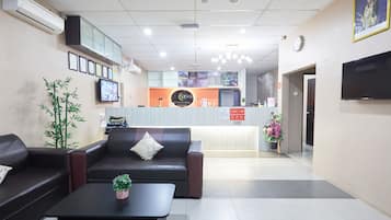 Sala de estar do lobby