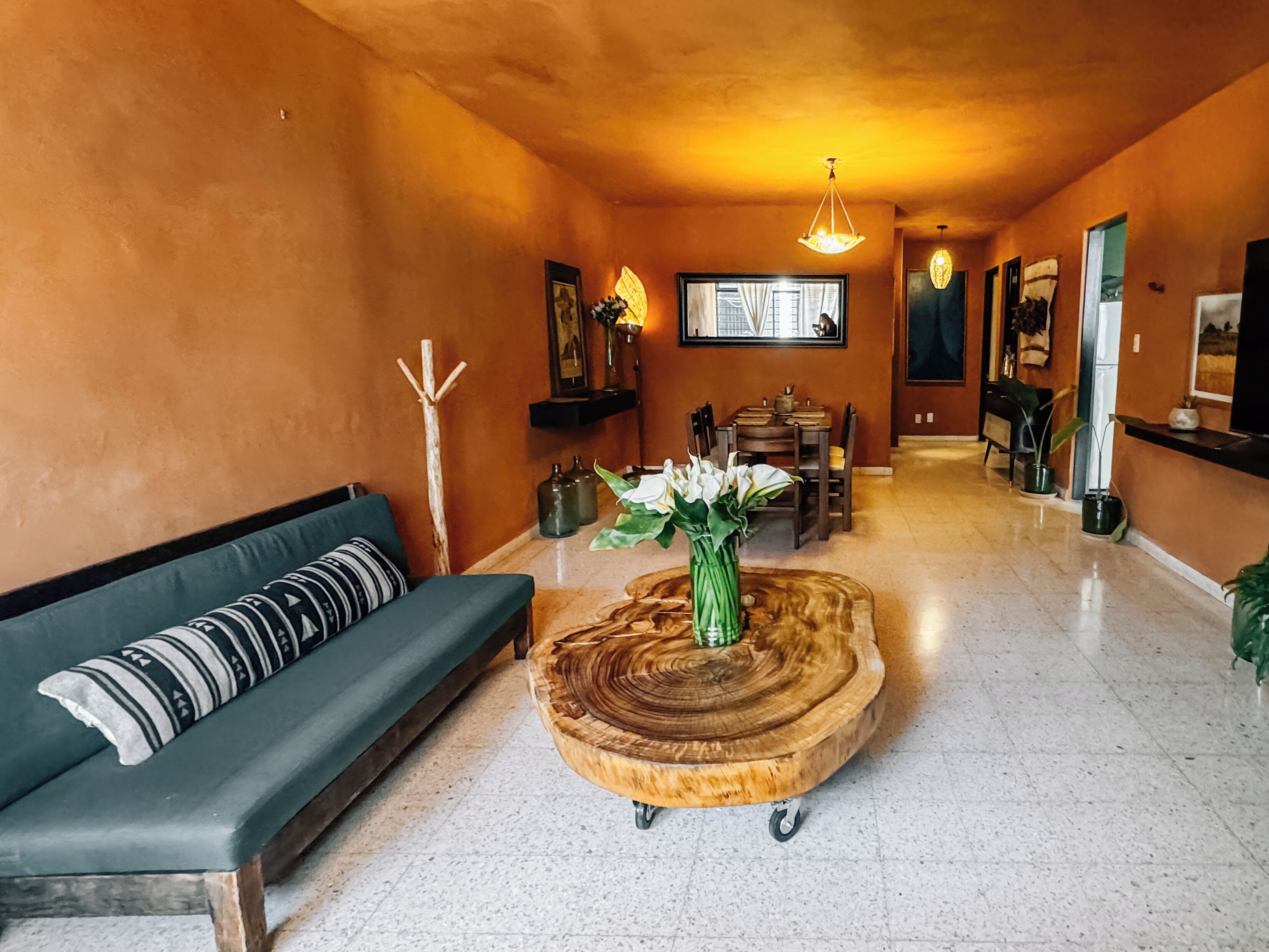 Apartamento família | Área de estar | Impressoras