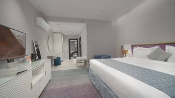 Quarto Duplo Deluxe | Lençóis de algodão egípcio, roupa de alta qualidade, edredões de penas