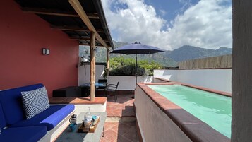 11 Suite Antonio with small pool and mountain view | Terraço/pátio interior