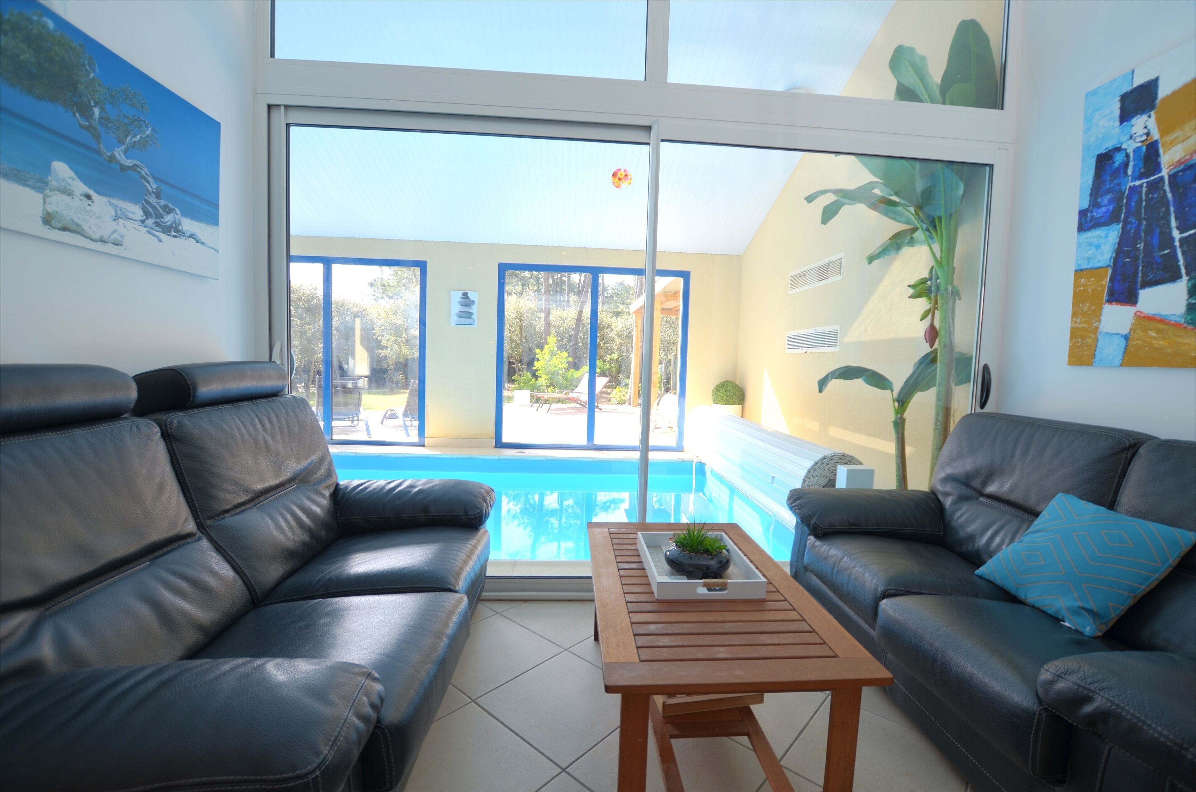 Villa Avec Piscine Intérieure, Billard, Sauna, 230m2, Front De Mer, Jard Sur Mer - Saint-Vincent-sur-Jard