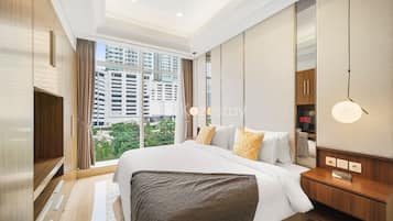 Apartamento, 2 quartos, Vista para a cidade | 2 quartos, ferro/tábua de engomar, Wi-fi grátis