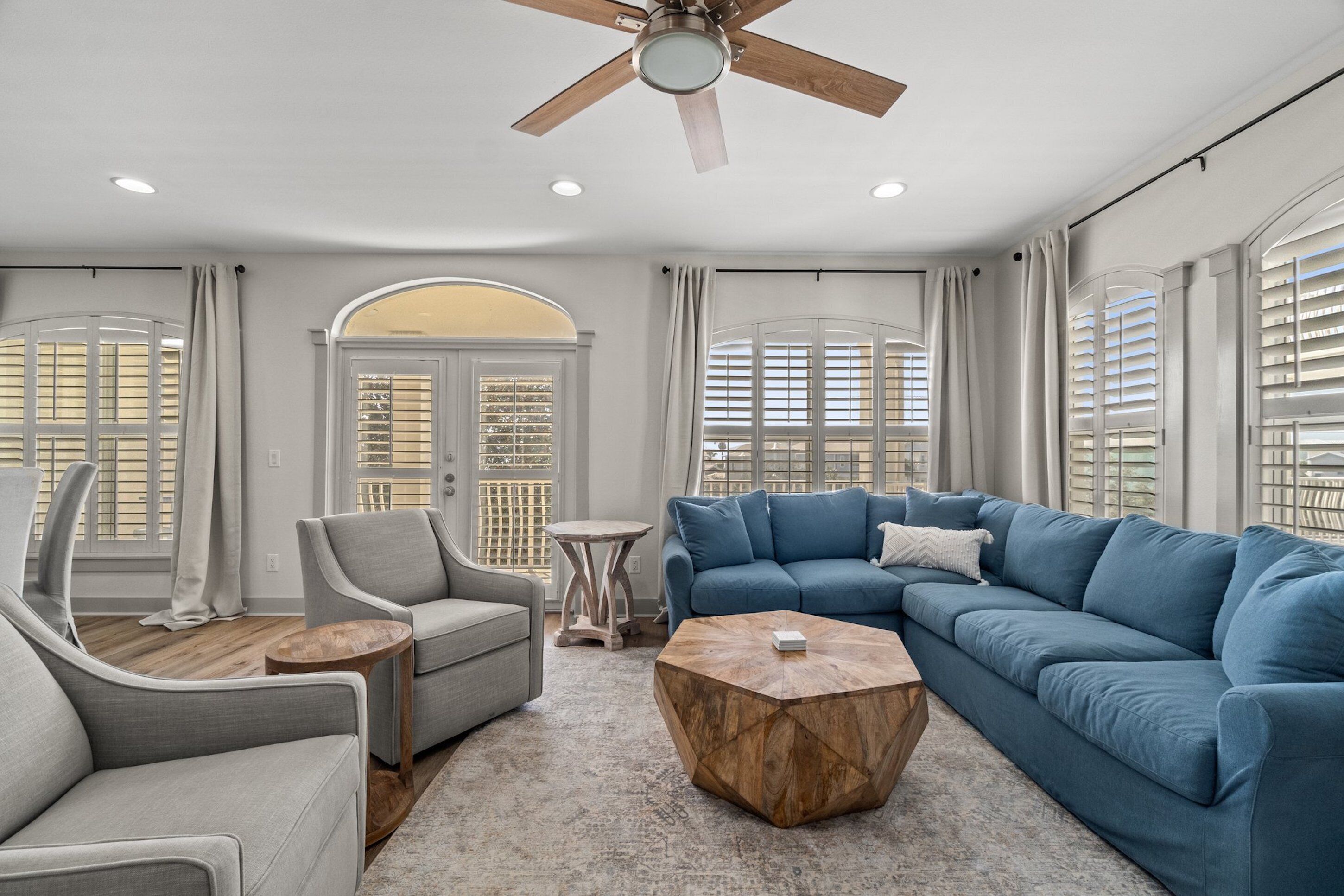 Villas At Seagrove - Walk To Beach, Pool, Free Golf Daily, 2 Bikes Incl, Slps 10 - Seaside, FL