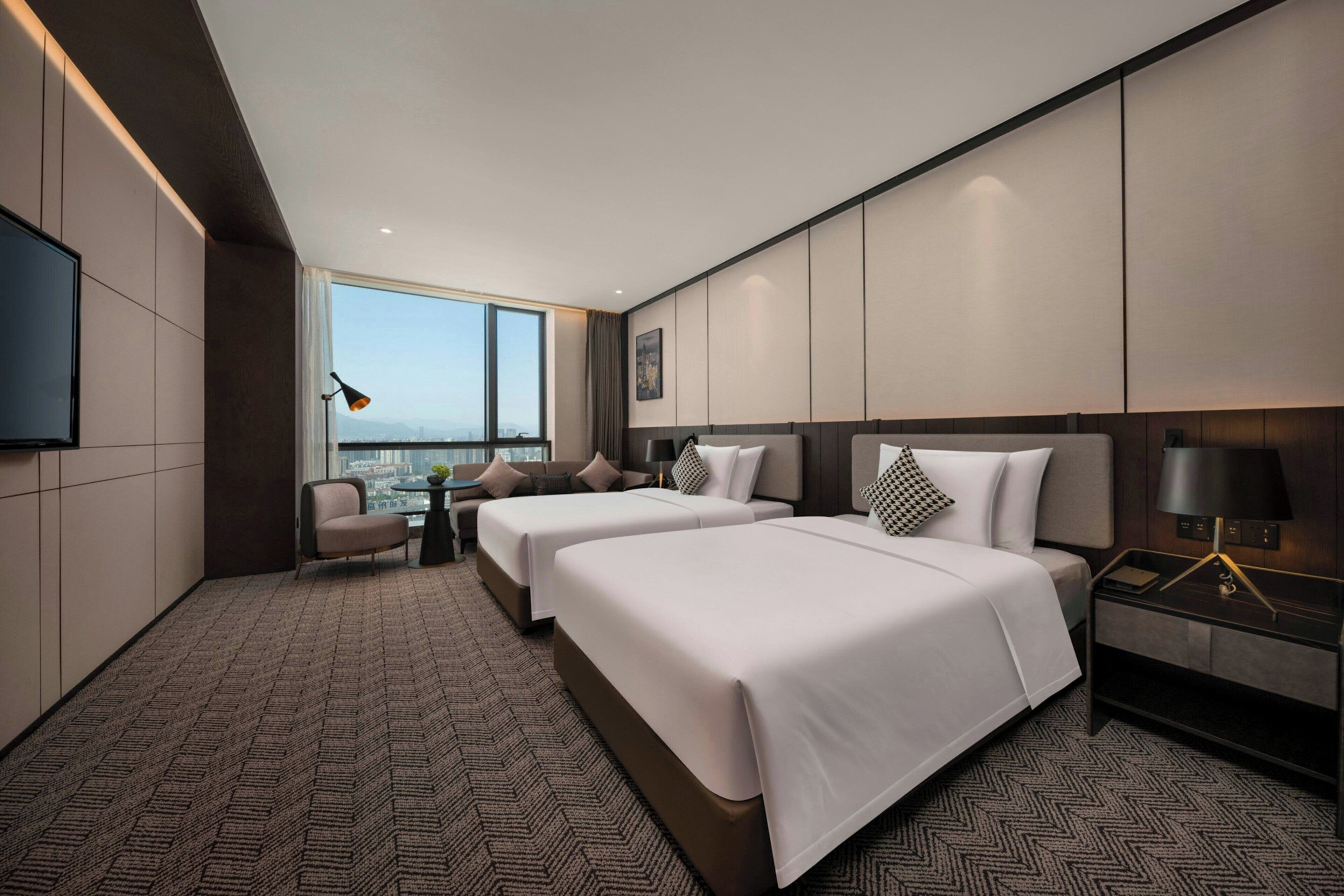 Cofre no quarto, cortinas/cortinados opacos, quartos insonorizados 