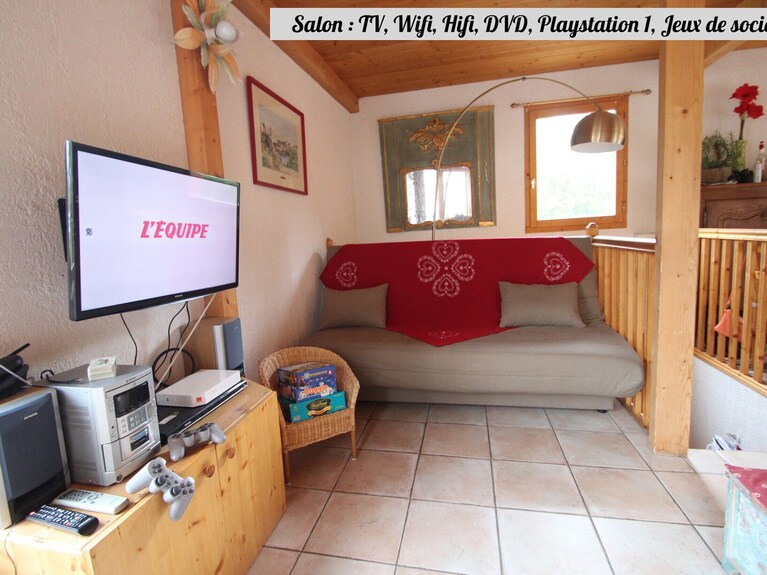 4-room Chalet For 8, Southwest Facing With Parking - Valloire