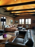 Lareira, piso aquecido 