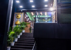 Entrada do alojamento