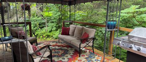 Cabana de Madeira Comfort | Terraço/pátio interior