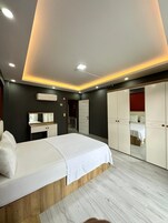 Apartamento Económico, 1 quarto, aceitam-se animais de estimação, vista para o parque | 1 quarto, roupa de alta qualidade, edredões de penas