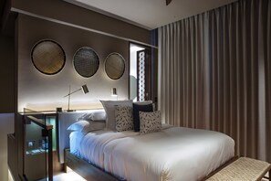 Quarto Premium | Cofre no quarto, com decoração personalizada 