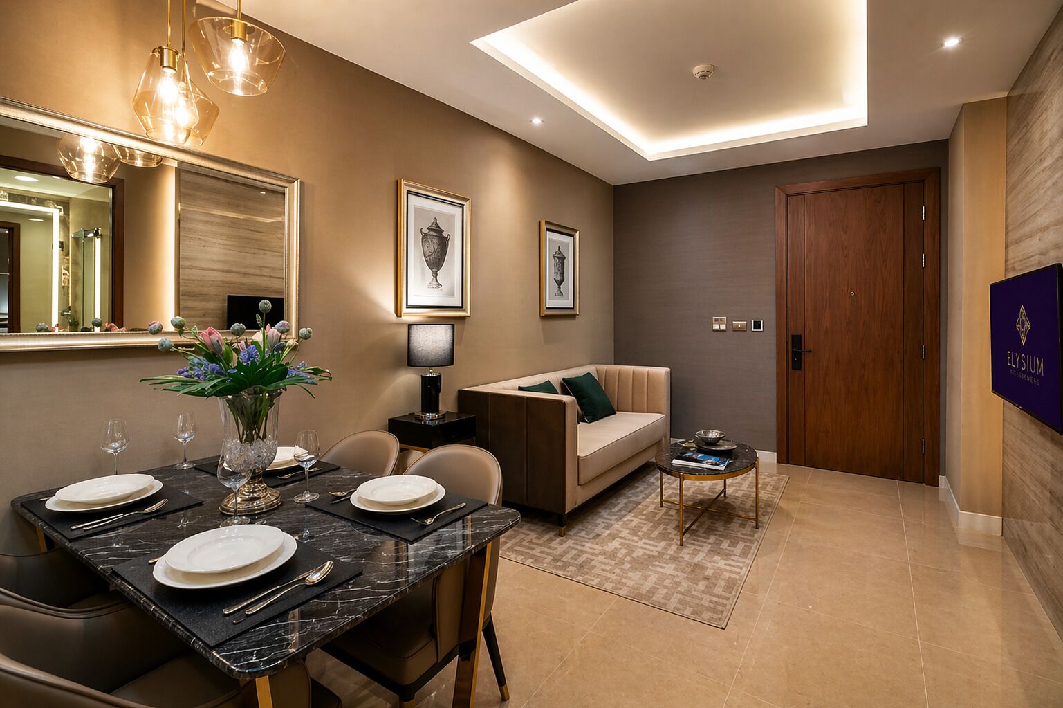 Deluxe Suite, Urban view | Área de estar | Smart TV