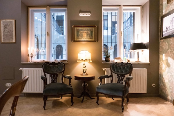 Sala de estar do lobby